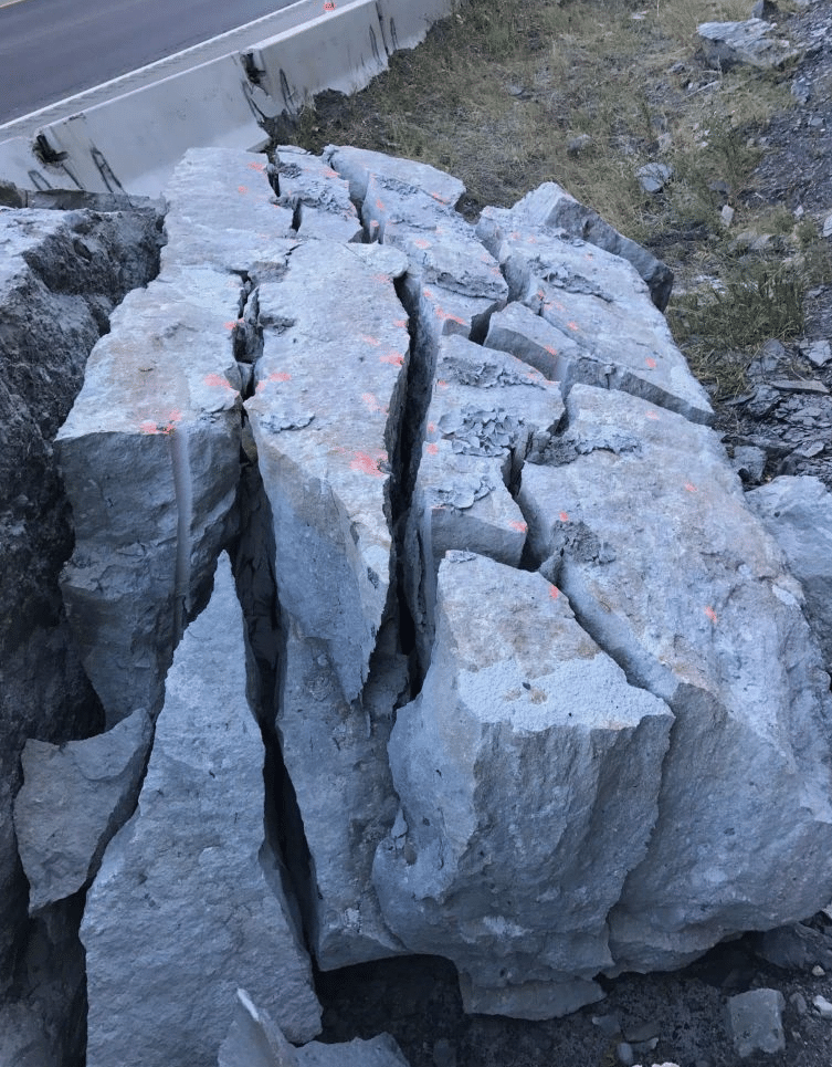 High Country roads move into rockfall season as snow begins to melt ...